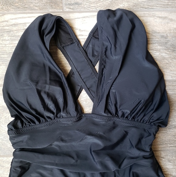 Swim | Sexy Monokini One Piece Swimsuit Cross Wrap Black | Poshmark